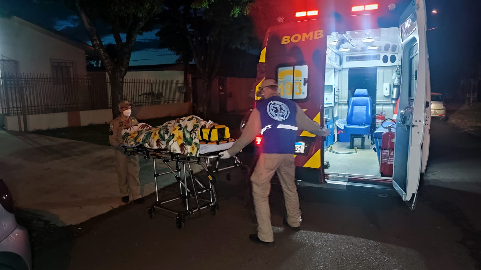 Idosa Sofre Suspeita De Fratura Ao Cair Em Residência No Bairro Alto