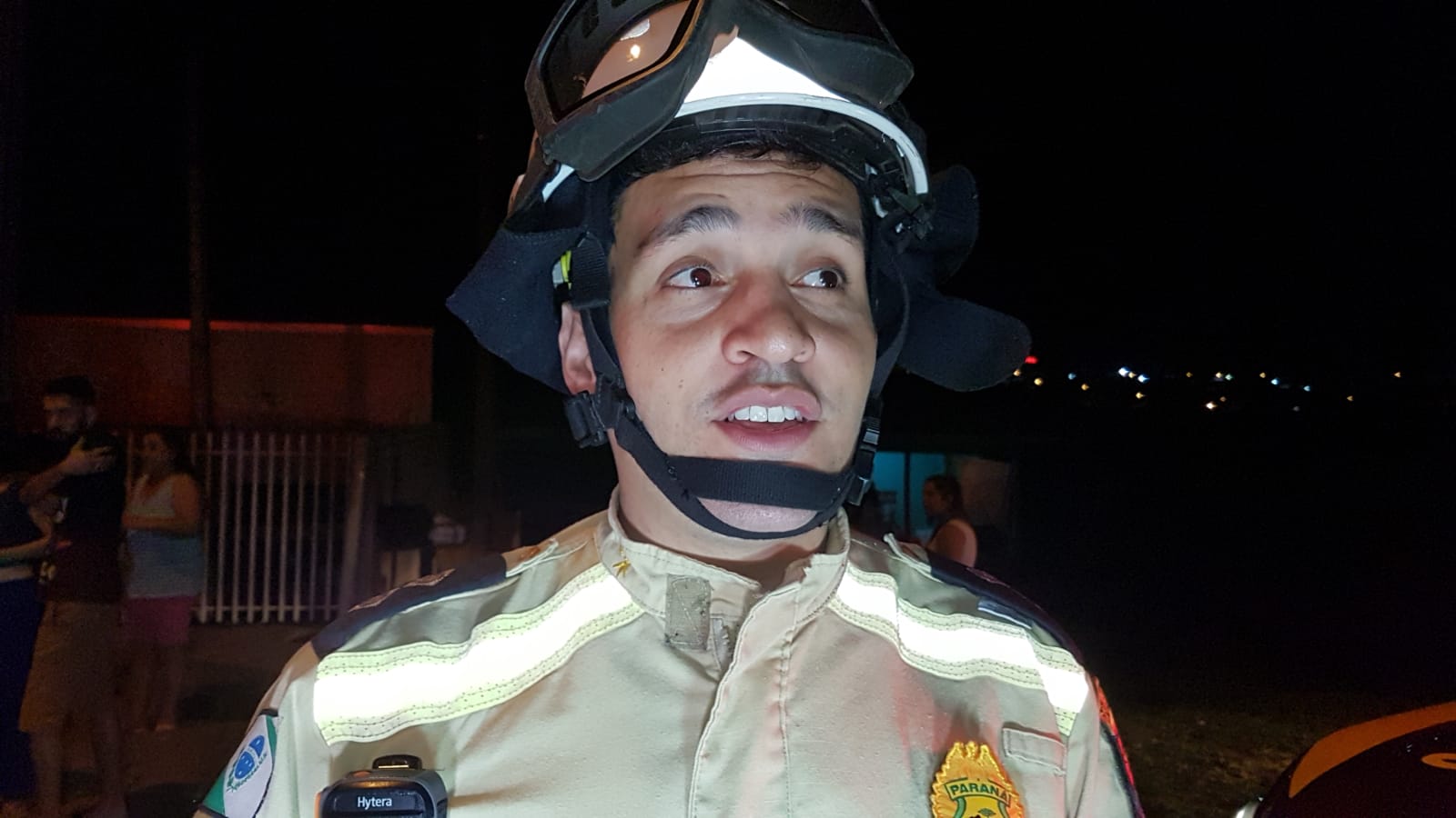 Tenente do Corpo de Bombeiros fala sobre forte colisão que deixou quatro feridos