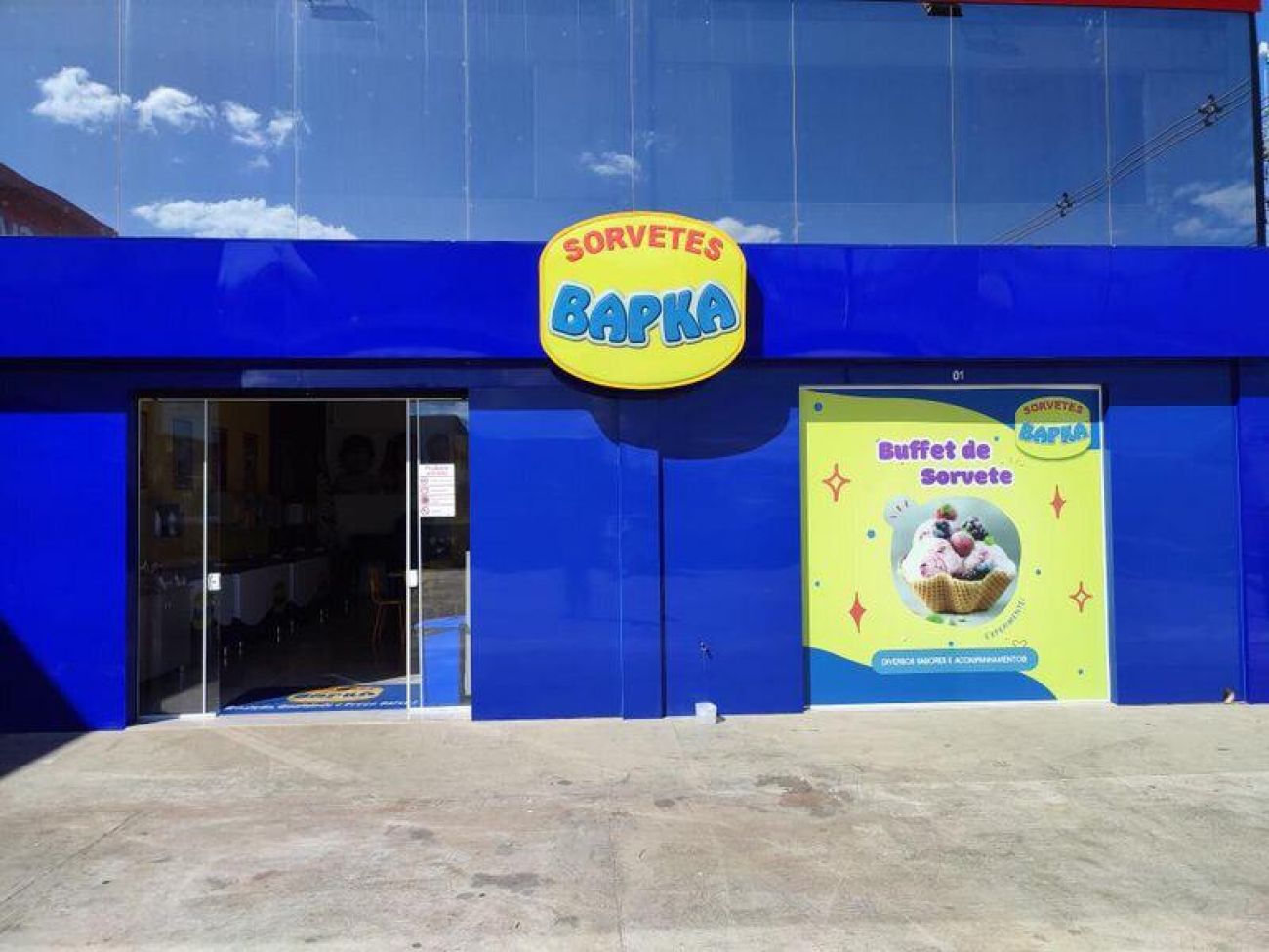 Bapka Sorvetes inaugura nova unidade em PG e é sensação entre clientes