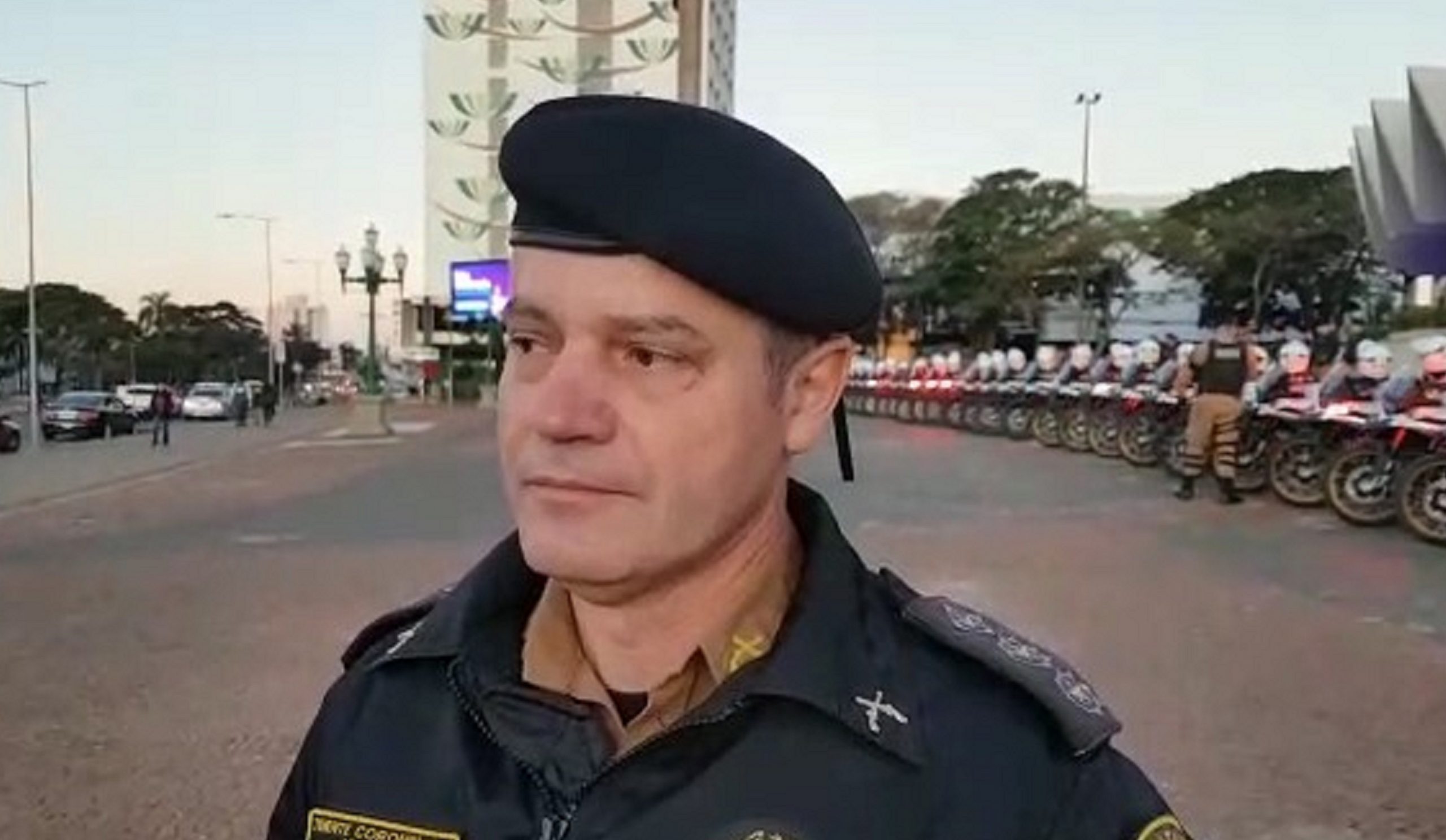 Tenente Coronel Jorge comenta sobre o lançamento da Operação Cavaleiro ...
