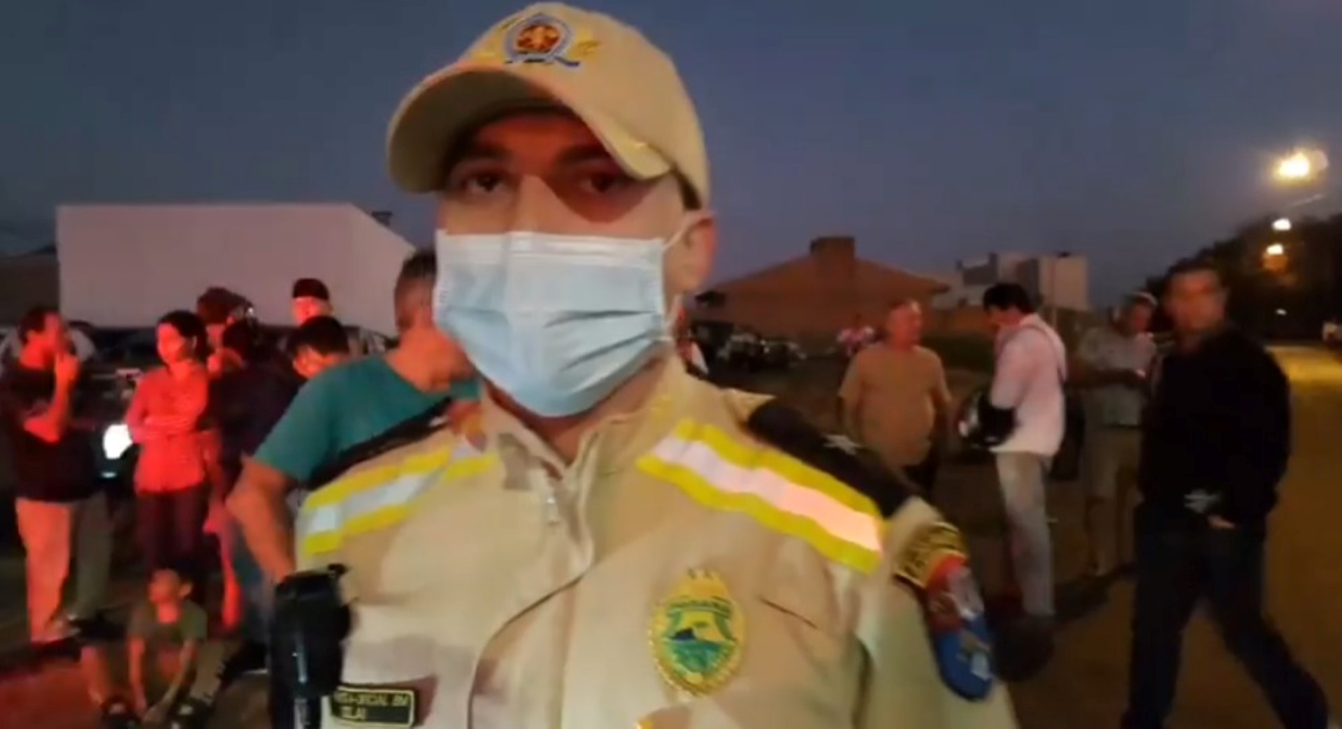 Tenente Delai do Corpo de Bombeiros fala sobre acidente que vitimou motociclista em Cascavel