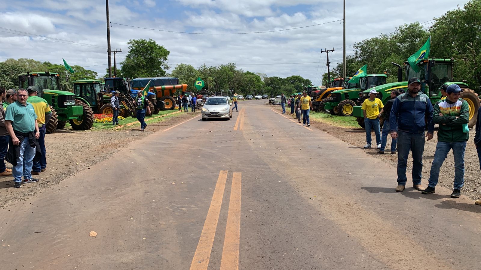 Entre Rios do Oeste e Boa Vista da Aparecida estão com as pistas liberadas