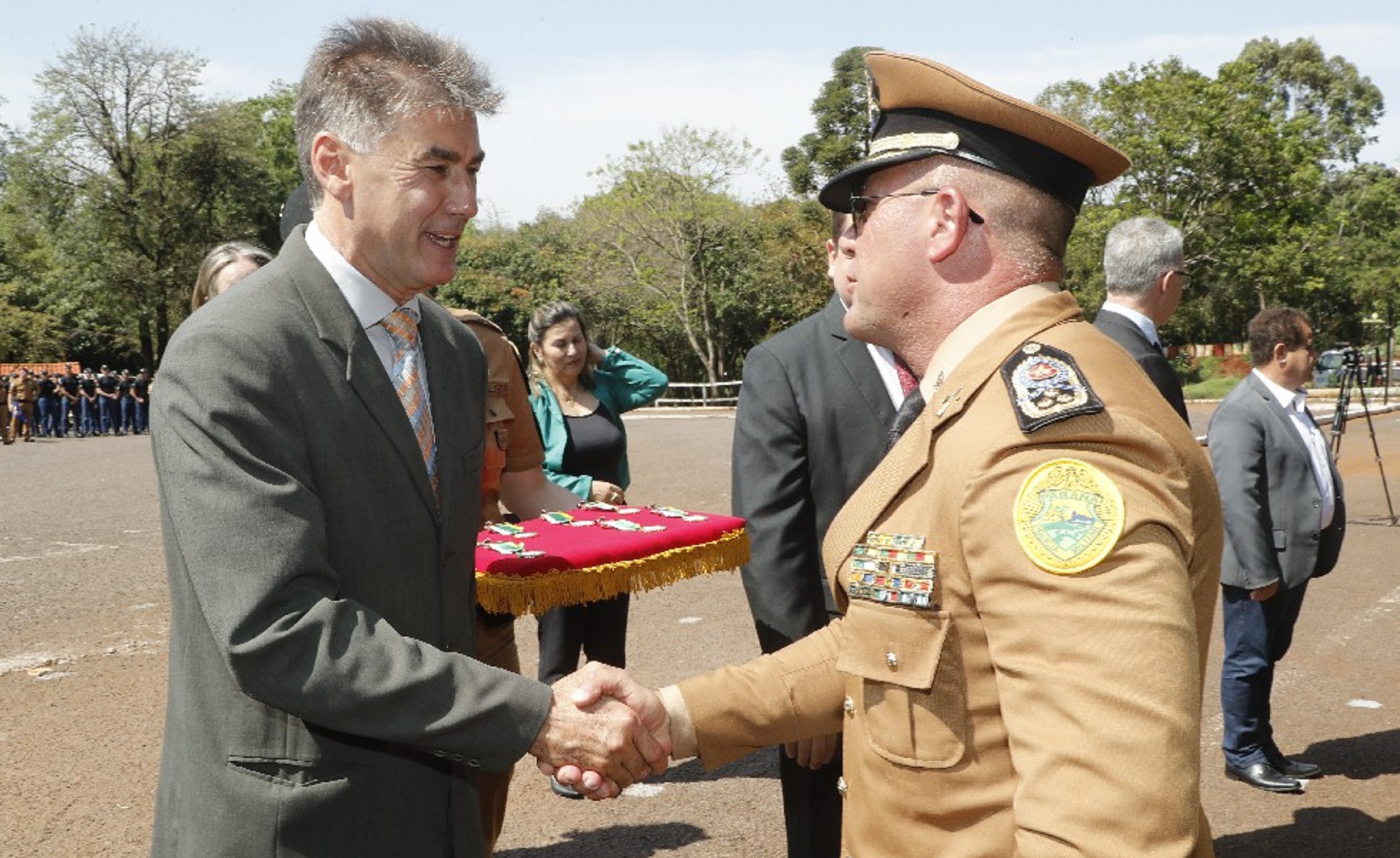 Paranhos foi homenageado durante solenidade que comemorava os 12 anos ...