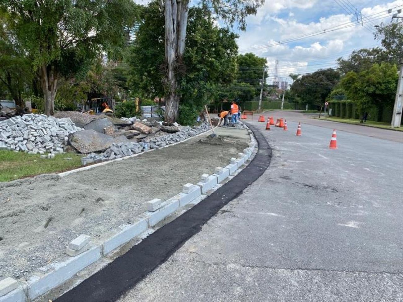 Curitiba - Prefeitura de Curitiba implanta calçadão e pavimento paver ...
