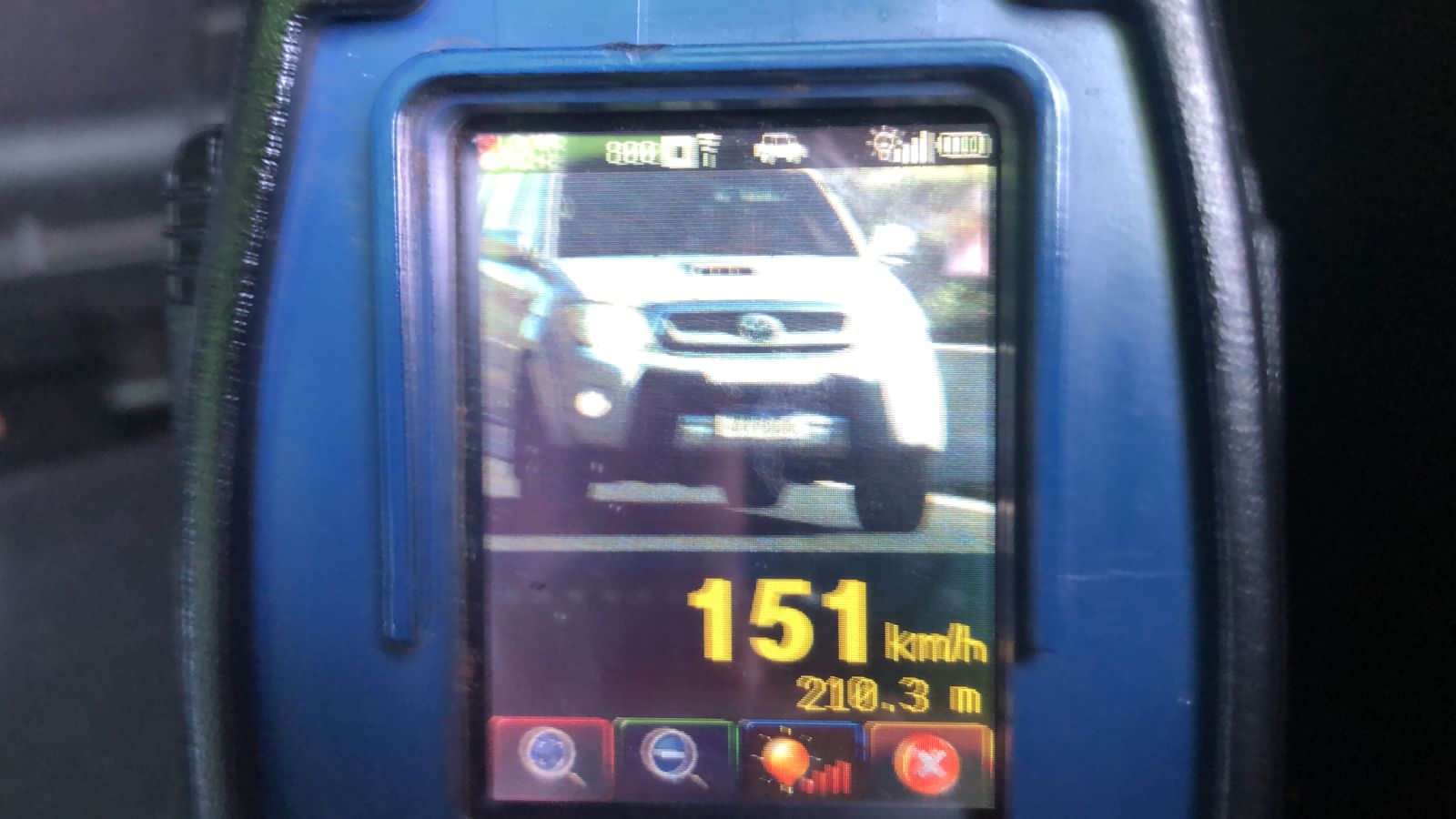 Motorista é flagrado trafegando a 151 km/h na PRc-467; Velocidade ...