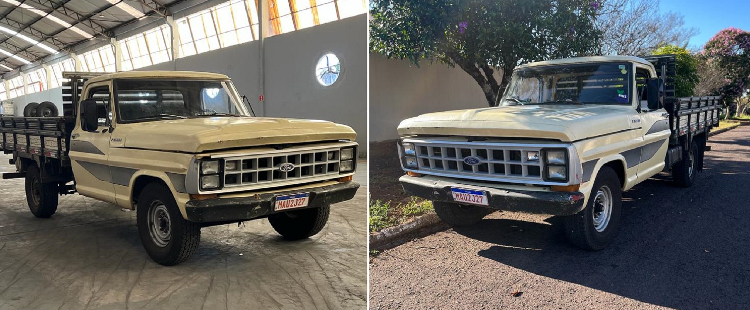 Caminhonete Ford F2000 foi furtada no Universitário