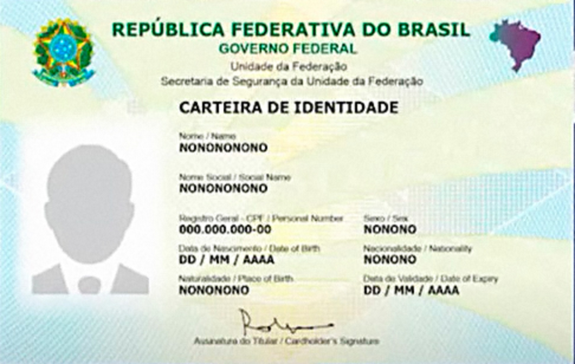 Conheça o novo modelo da Carteira de Identidade Nacional, que será ...