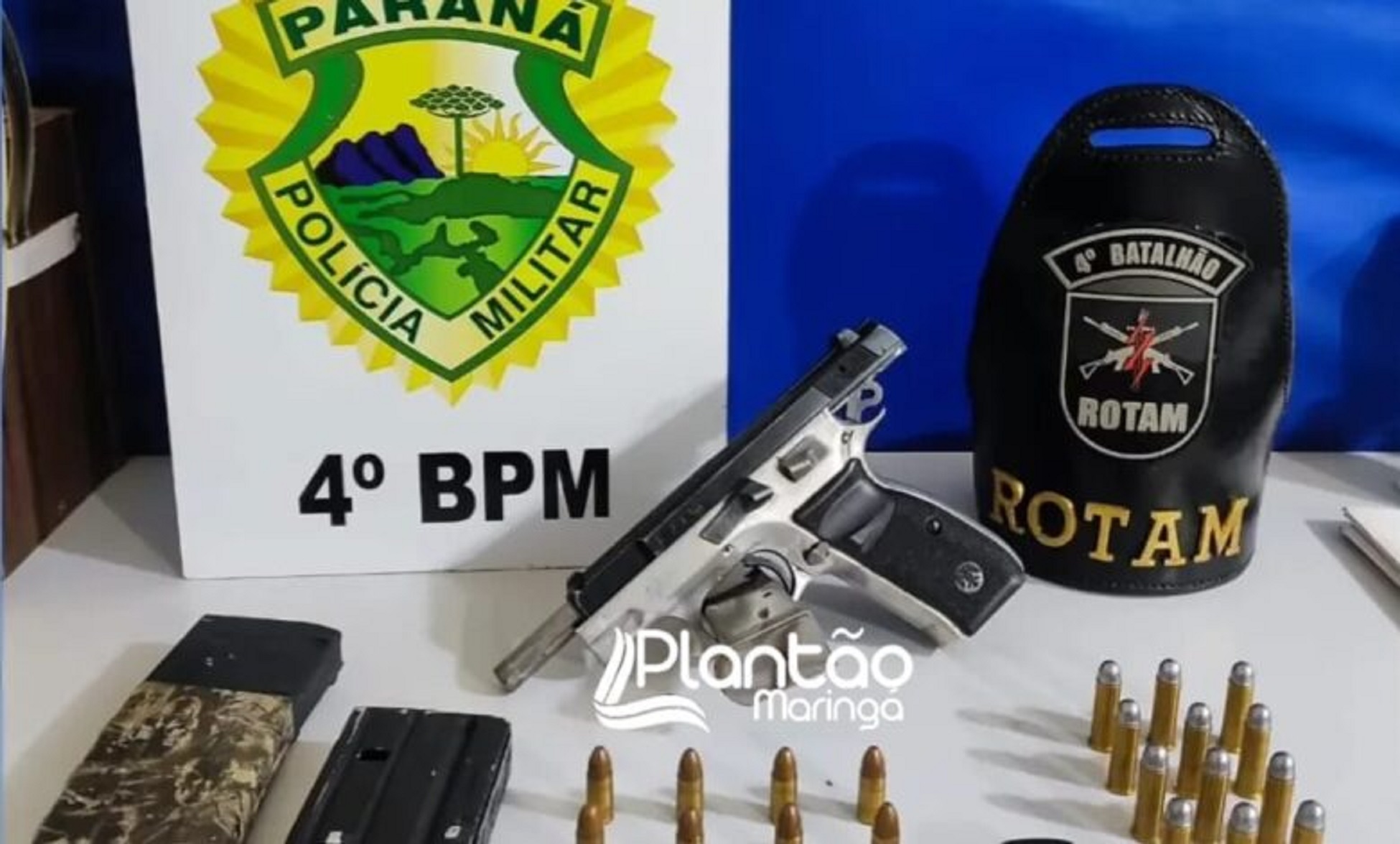 Polícia Apreende Carregadores Para Fuzil E Munições Em Residência De