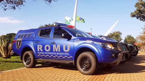 ROMU: Grupo de Elite da Guarda Municipal recebe nova viatura