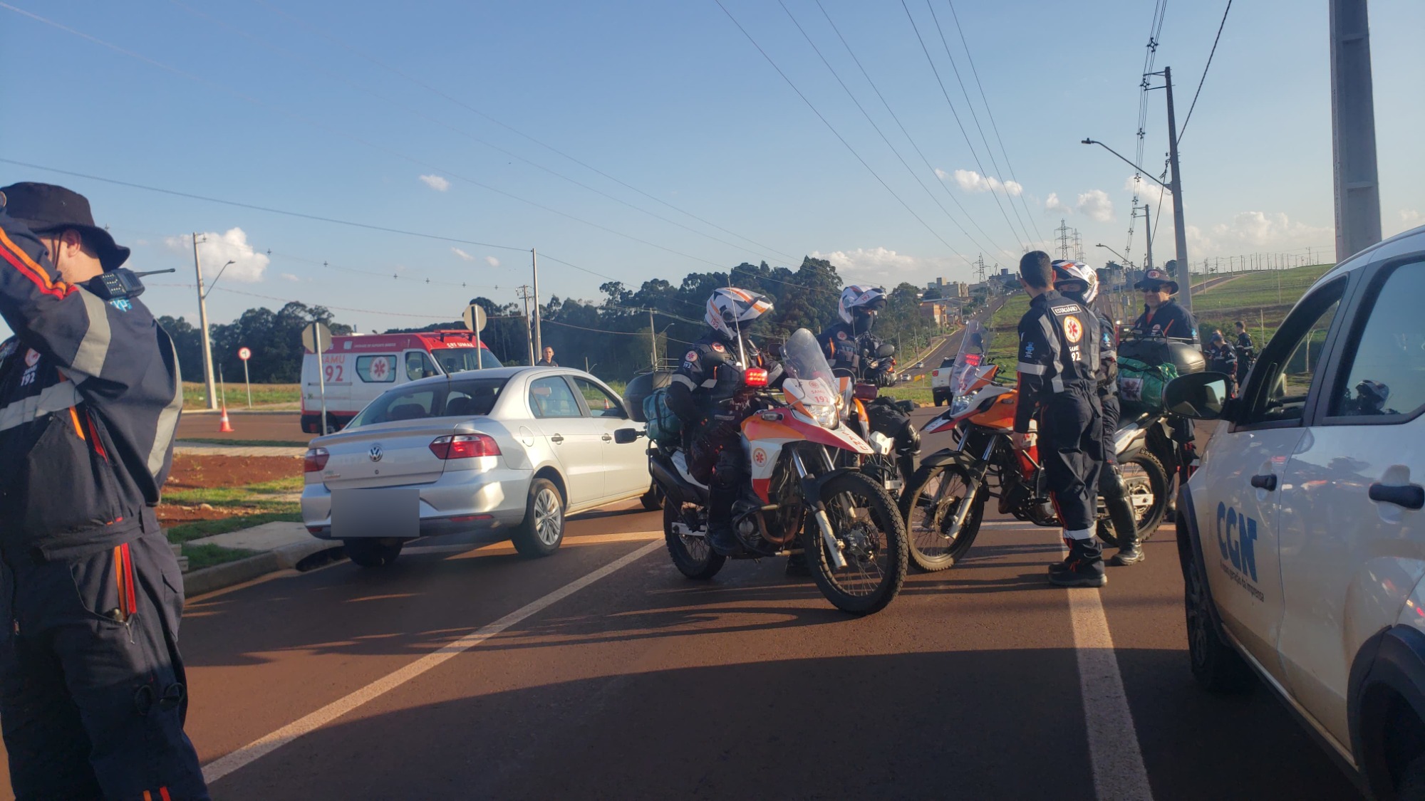 Samu realiza treinamento de escolta em Cascavel | CGN - O maior portal de notícias de Cascavel e ...