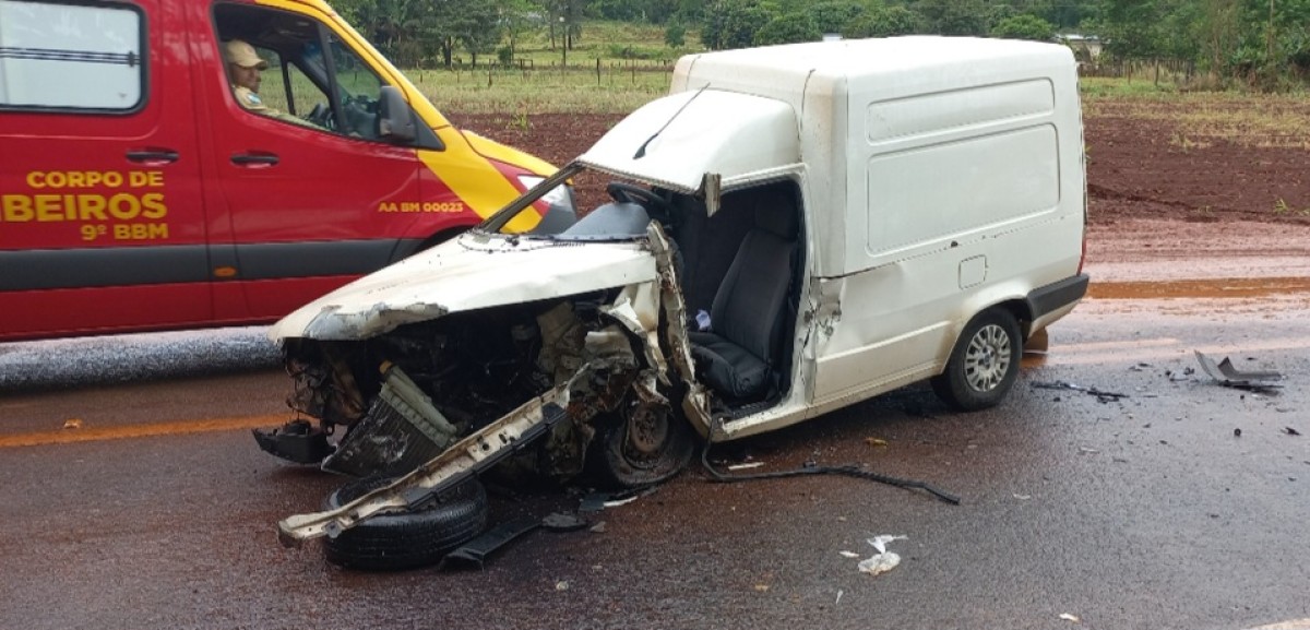 Grave acidente é registrado na PR 495 em Missal