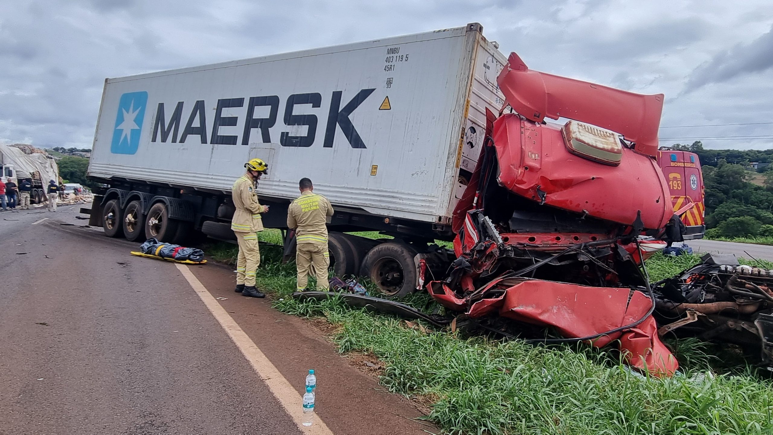 Grave acidente na BR-163: 'Uma mulher morreu e outra vítima tem lesões ...