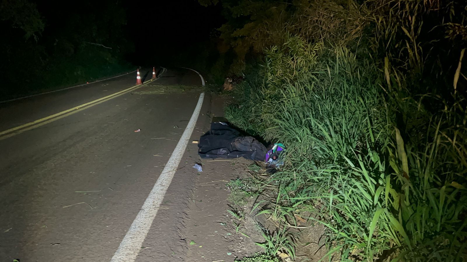 Jovem que morreu em acidente de moto na PR-180 é identificado
