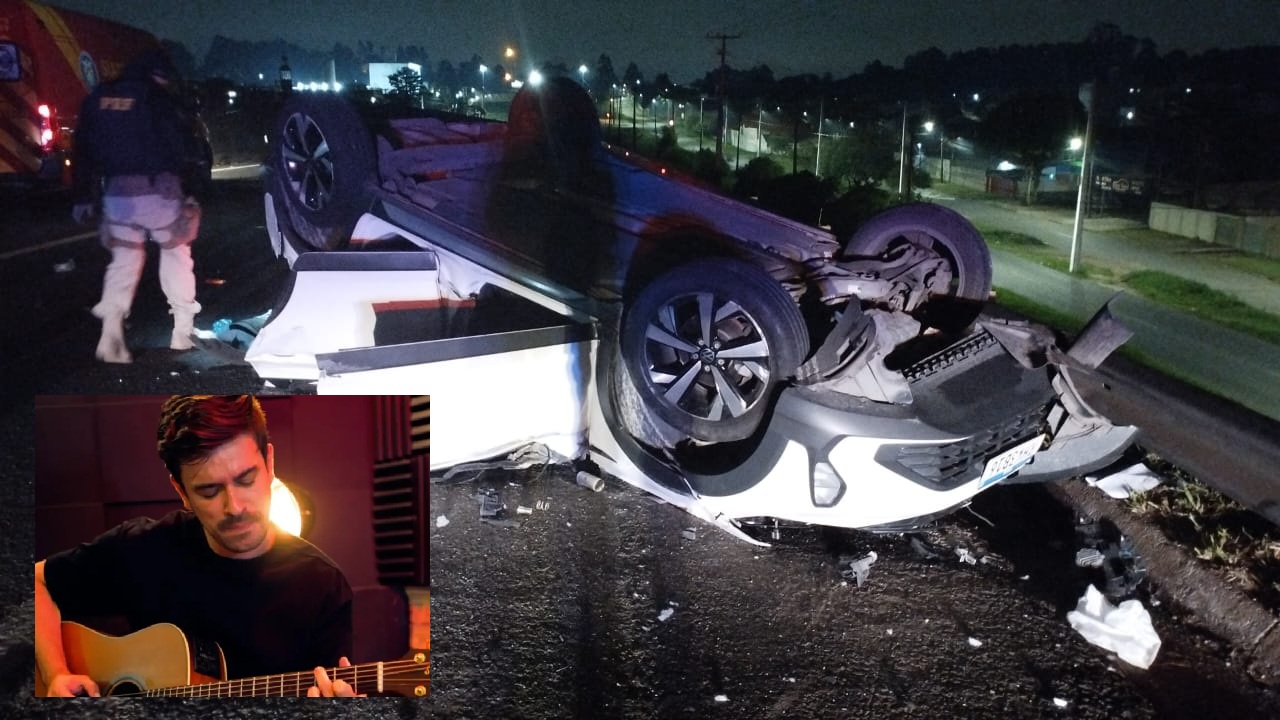 Luís Sabater é o músico que morreu após ser ejetado de veículo na BR-277