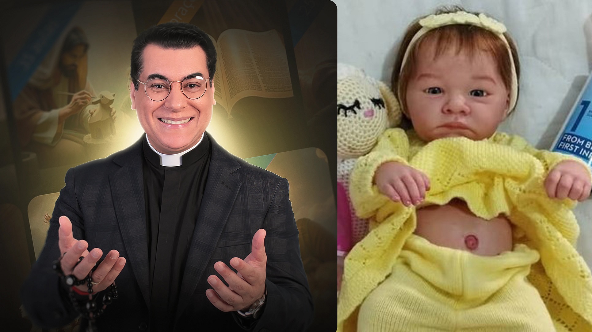 Padre influencer se nega a batizar bebês reborn: “Caso de psiquiatra”