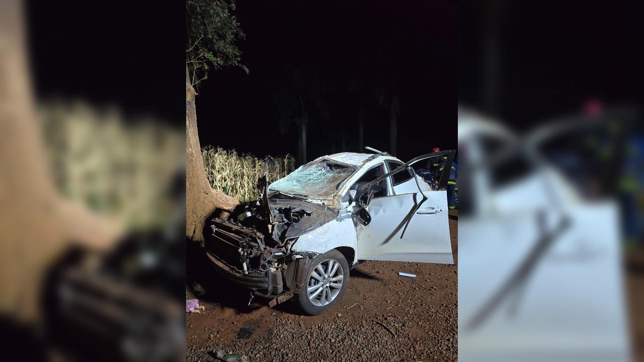 Fatalidade! Rapaz de 34 anos morre em grave capotamento na PR-182