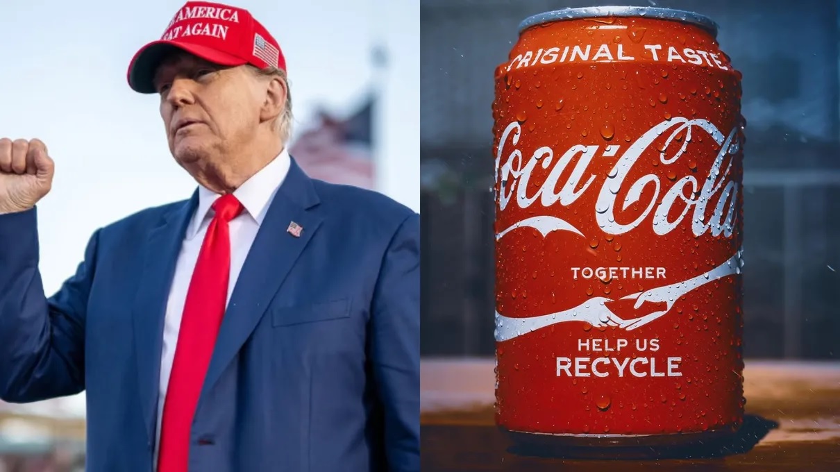 Donald Trump quer mudar receita da Coca-Cola nos EUA