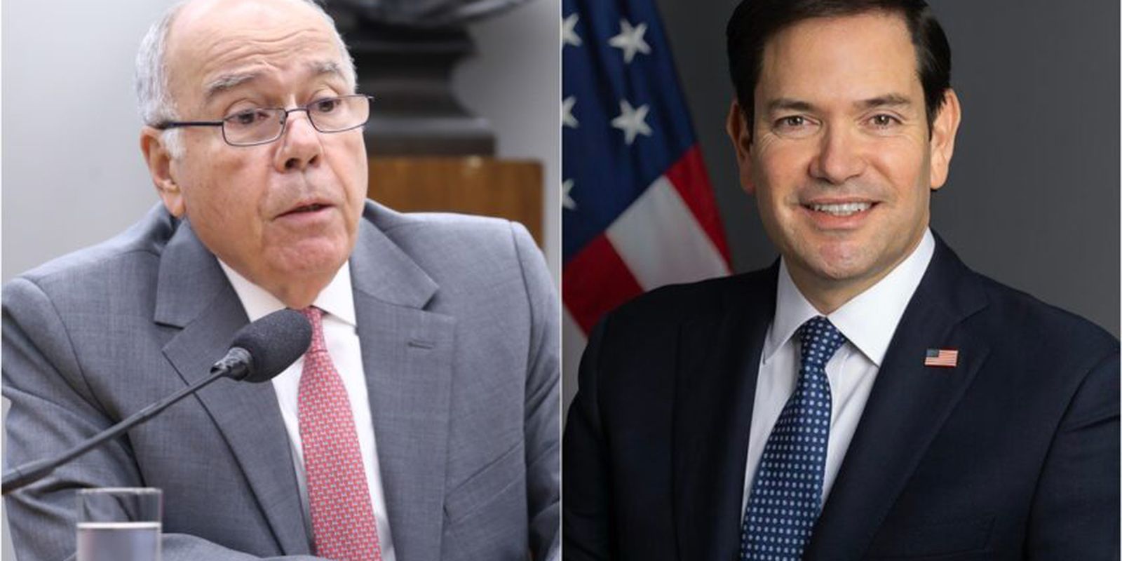 Mauro Vieira se reúne com Marco Rubio nos Estados Unidos