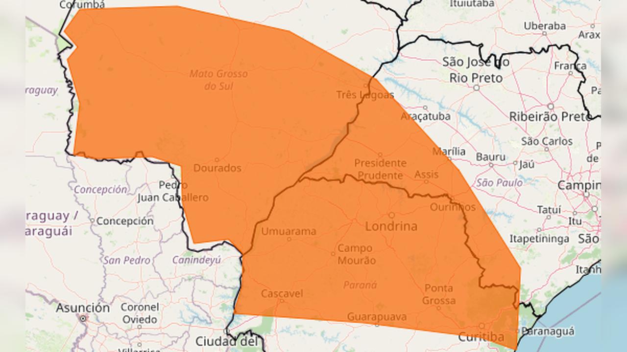 Cascavel em alerta: tempestade com ventos fortes pode durar até às 15h ...