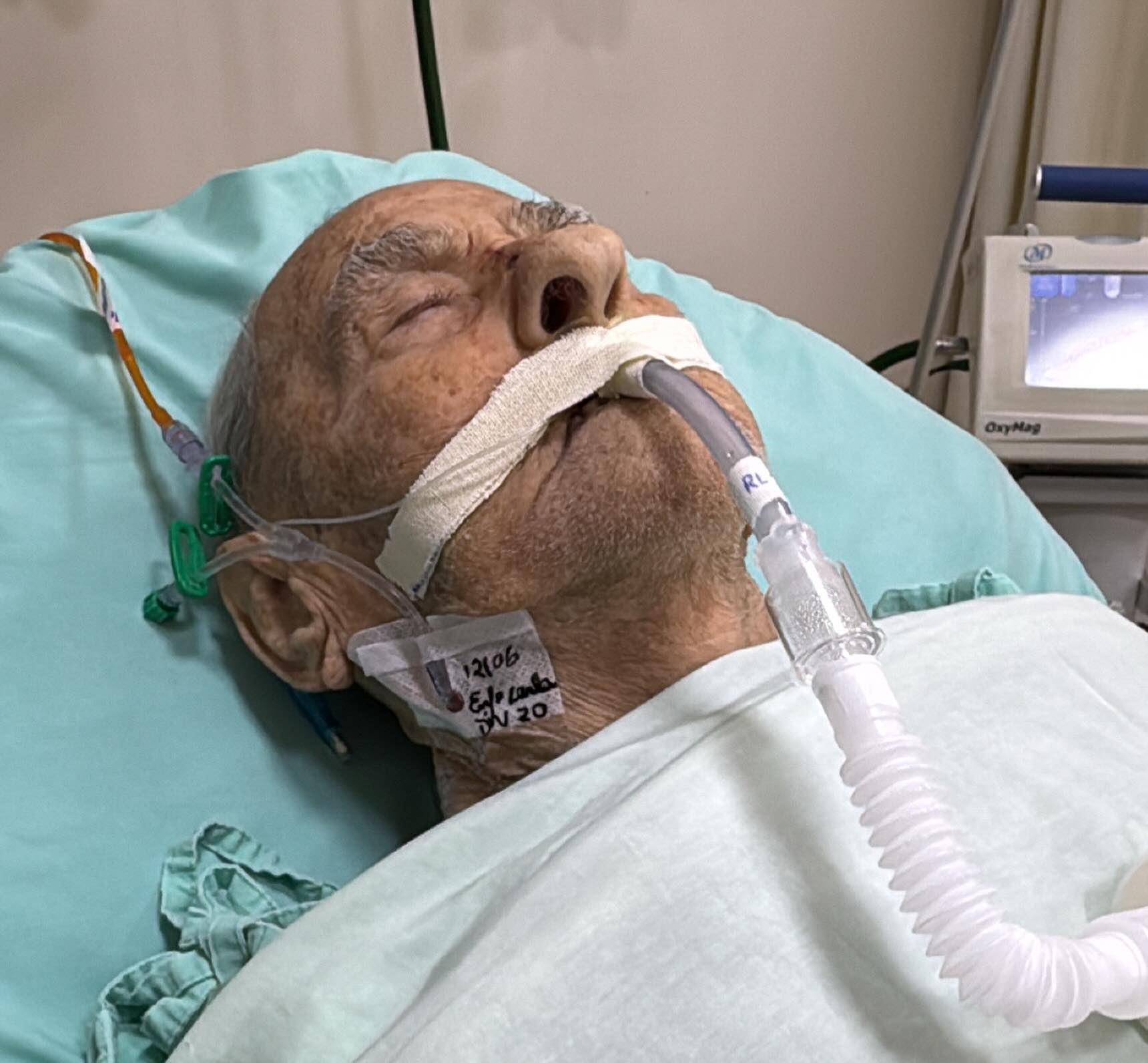 Vovô Anésio sofre parada cardiorrespiratória, é intubado e permanece na ...
