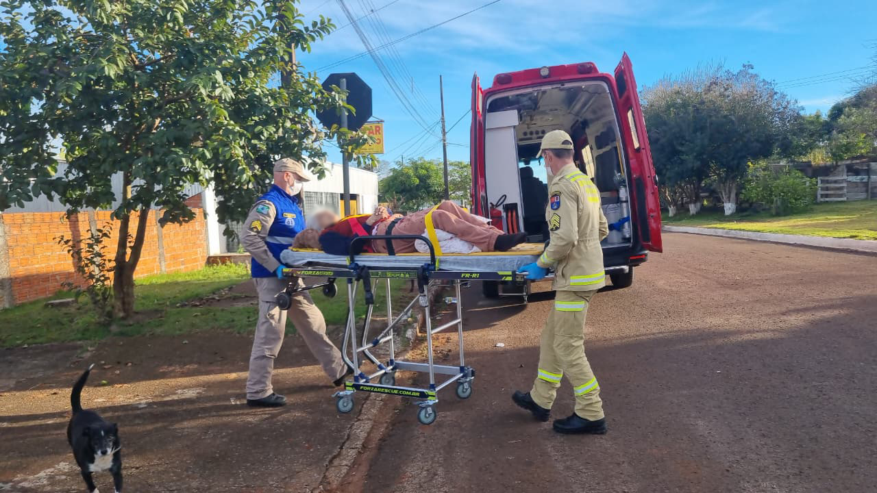 Idosa de 89 anos sofre queda em residência e fratura o nariz em ...